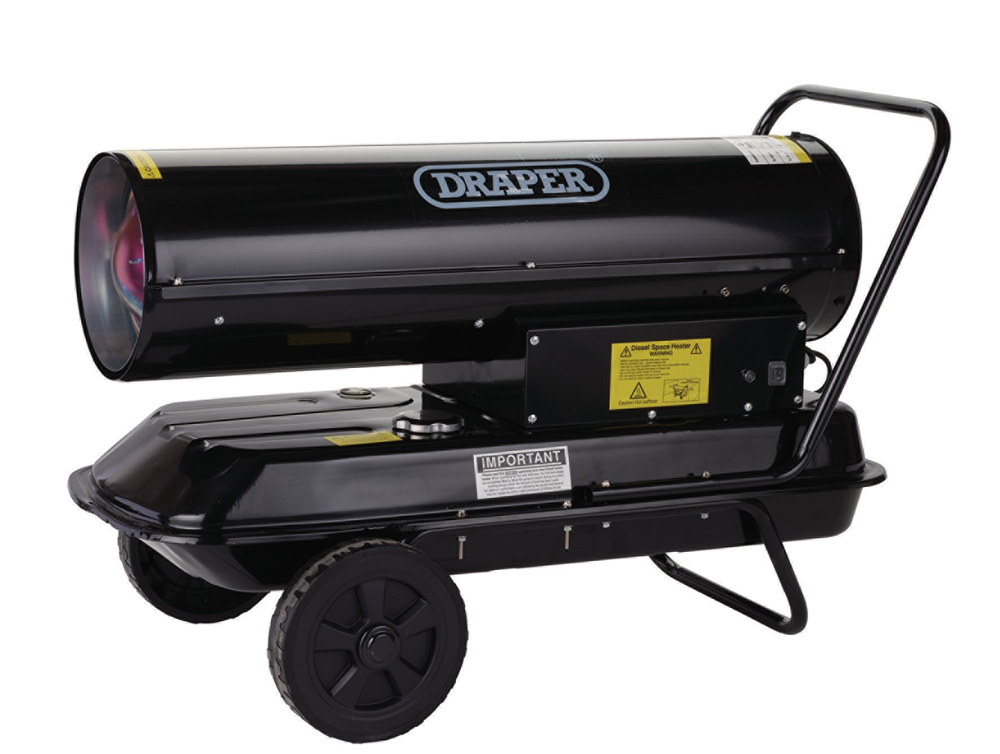 Draper DIESEL HEATER 30KW/100KBTU 04176 230V Diesel and Kerosene Space ...