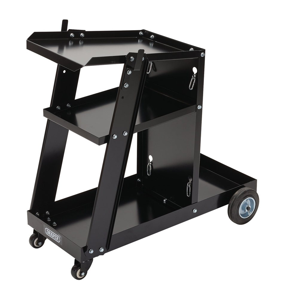 Draper WELDING TROLLEY 08005 3-Tier Welding Trolley, 50kg ...