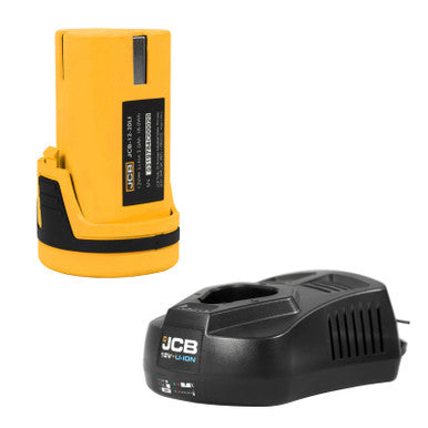 JCB 12V 2.0AH BATTERY AND 12V CHARGER | 21-12BTFC – weedfabricdirect