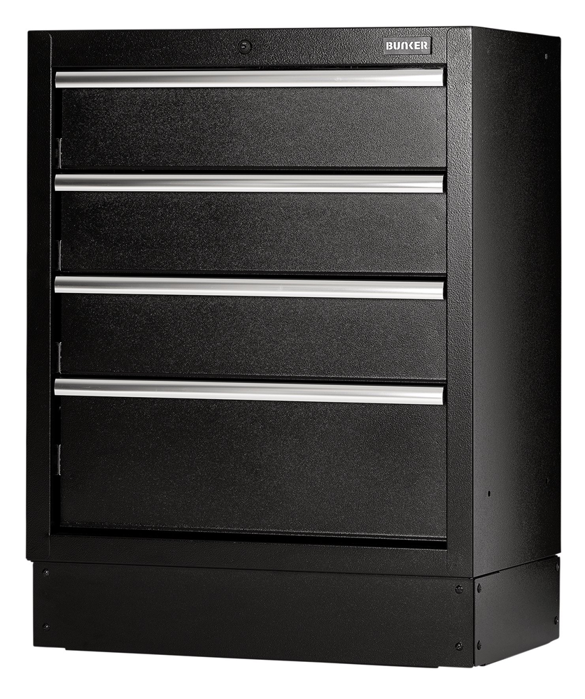 Draper 4 DRAWER BASE UNIT Modular Floor Cabinet, 4 Drawer, 680mm ...