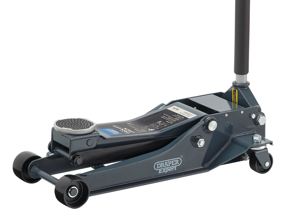 Draper 4T EXPERT TROLLEY JACK 24276 24276 Professional Low Profile Gar ...
