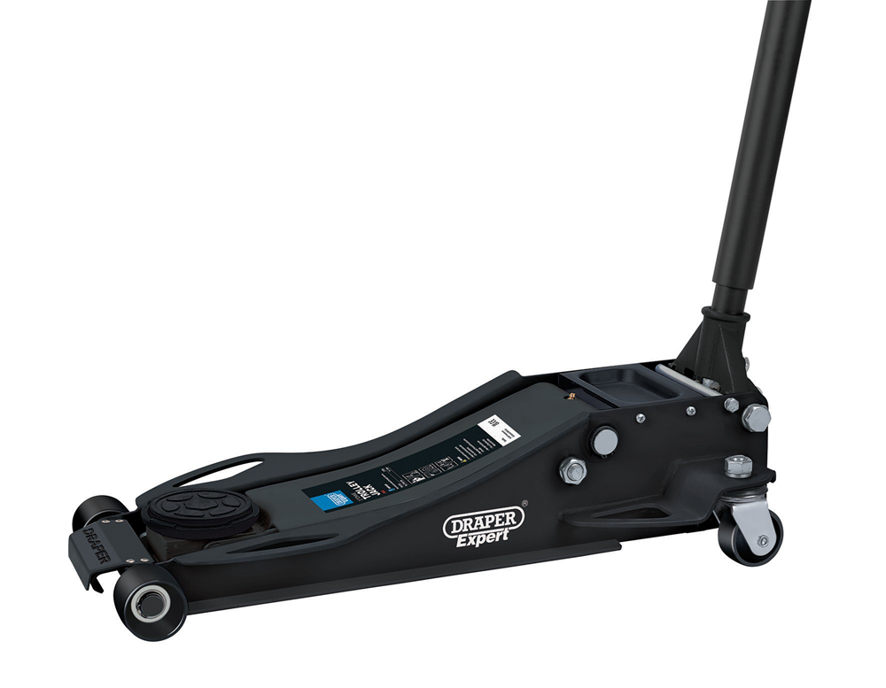 Draper 3T TROLLEY JACK BP 28464 28464 Professional Low Profile Fast Li ...