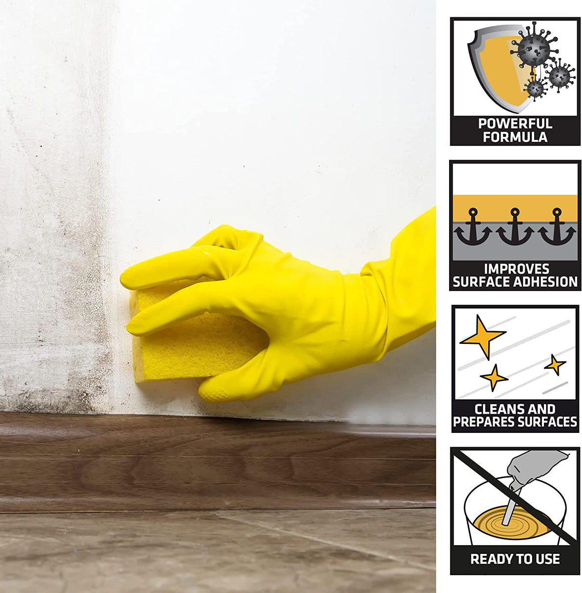 Everbuild Sugar Soap Liquid Concentrate Pre Paint Surface Cleaner - 50 ...