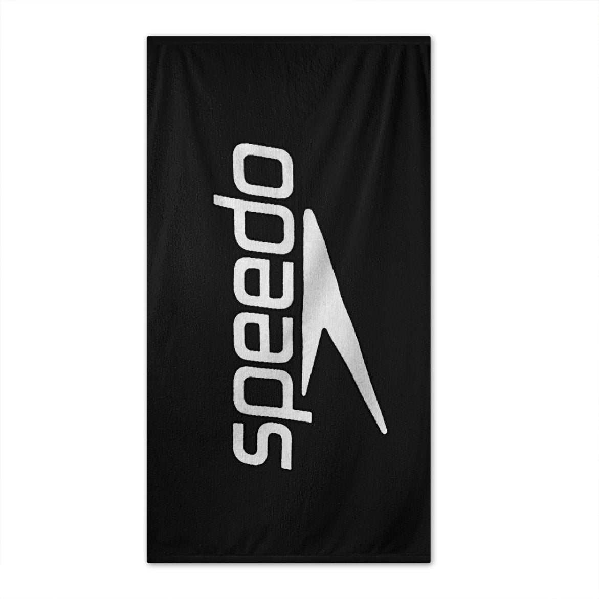 Speedo Logo Towel - 75 x 145cm - Black – weedfabricdirect