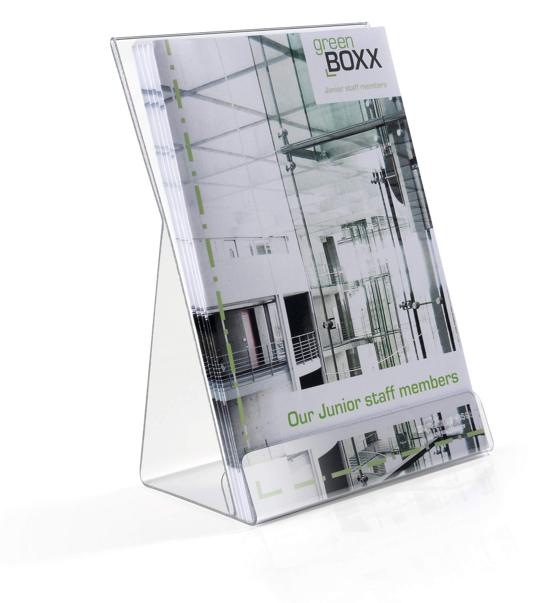 Durable Literature Document Holder Stand | A5 Portrait | Clear ...