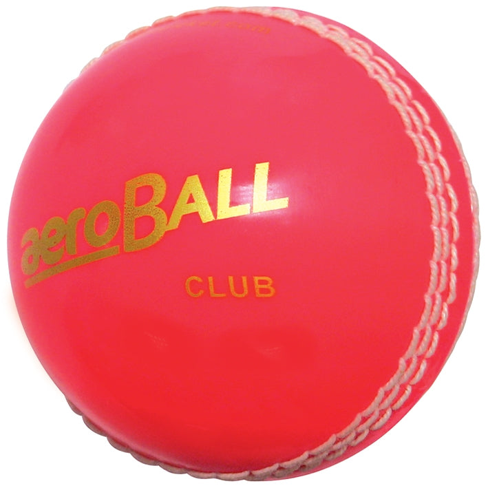 aero Club Cricket Ball Blister Packed Pink Pink Adult – weedfabricdirect