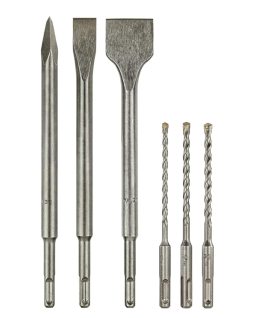 Dewalt 6 Piece SDS+ Drill and Chisel Bit Set – weedfabricdirect