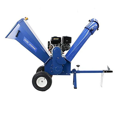 Hyundai 420cc Petrol 4-Stroke Wood Chipper/Shredder/Mulcher | HYCH1500 ...