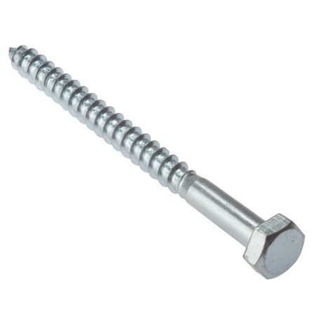 Unifix Hexagon Coach Screw m8 x 80 qty 100 – weedfabricdirect