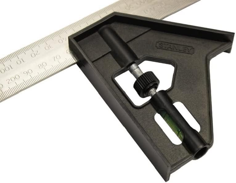 STANLEY 2-46-017 Combination Square 300mm (12in) – weedfabricdirect
